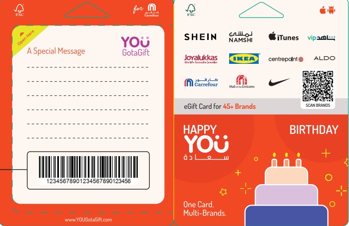 How do I purchase a HappyYOU Gift Card at the store? – YOUGotaGift.com